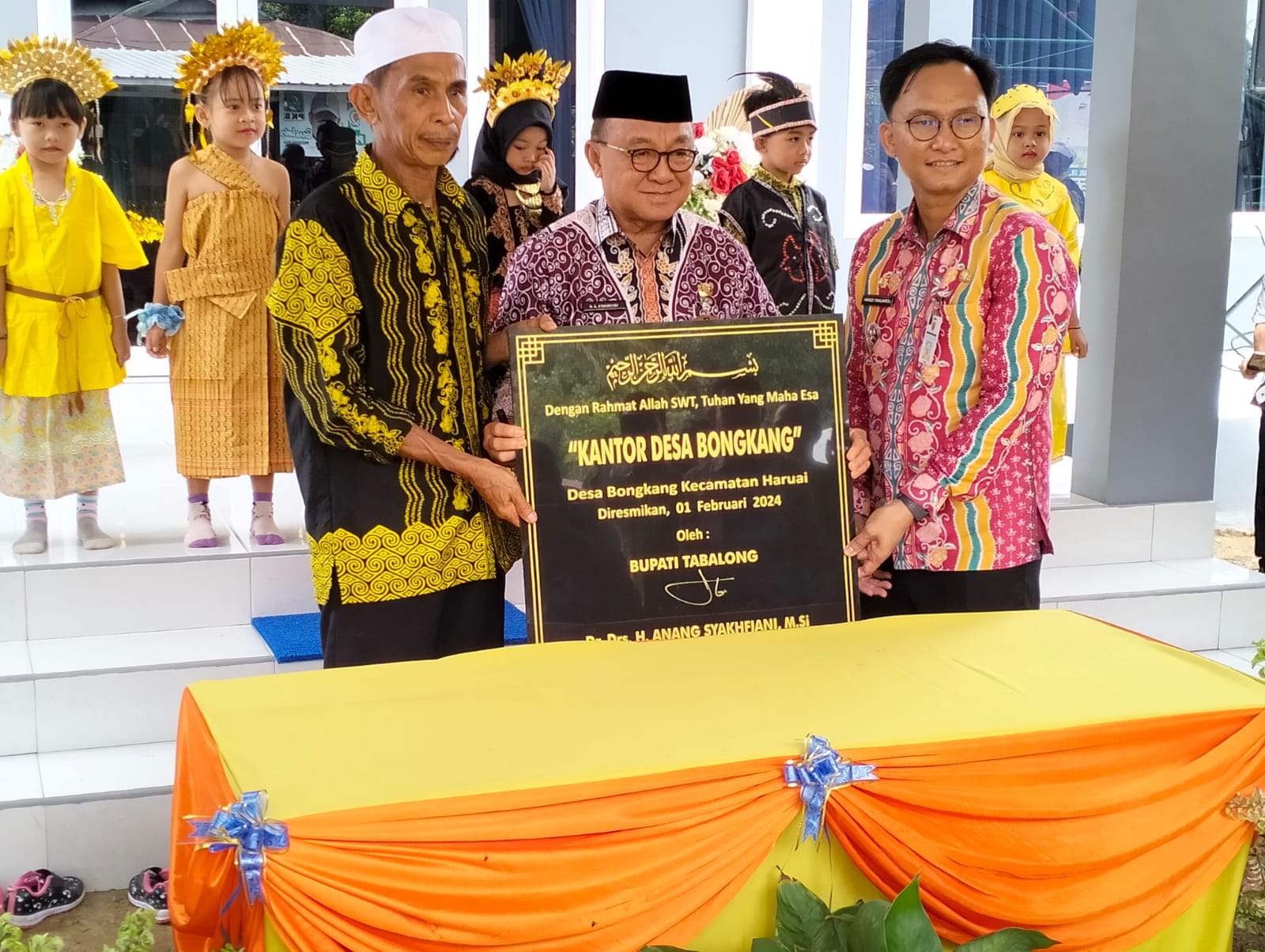 13 Proyek Di Haruai Diresmikan Bupati Tabalong - Tribune Plus