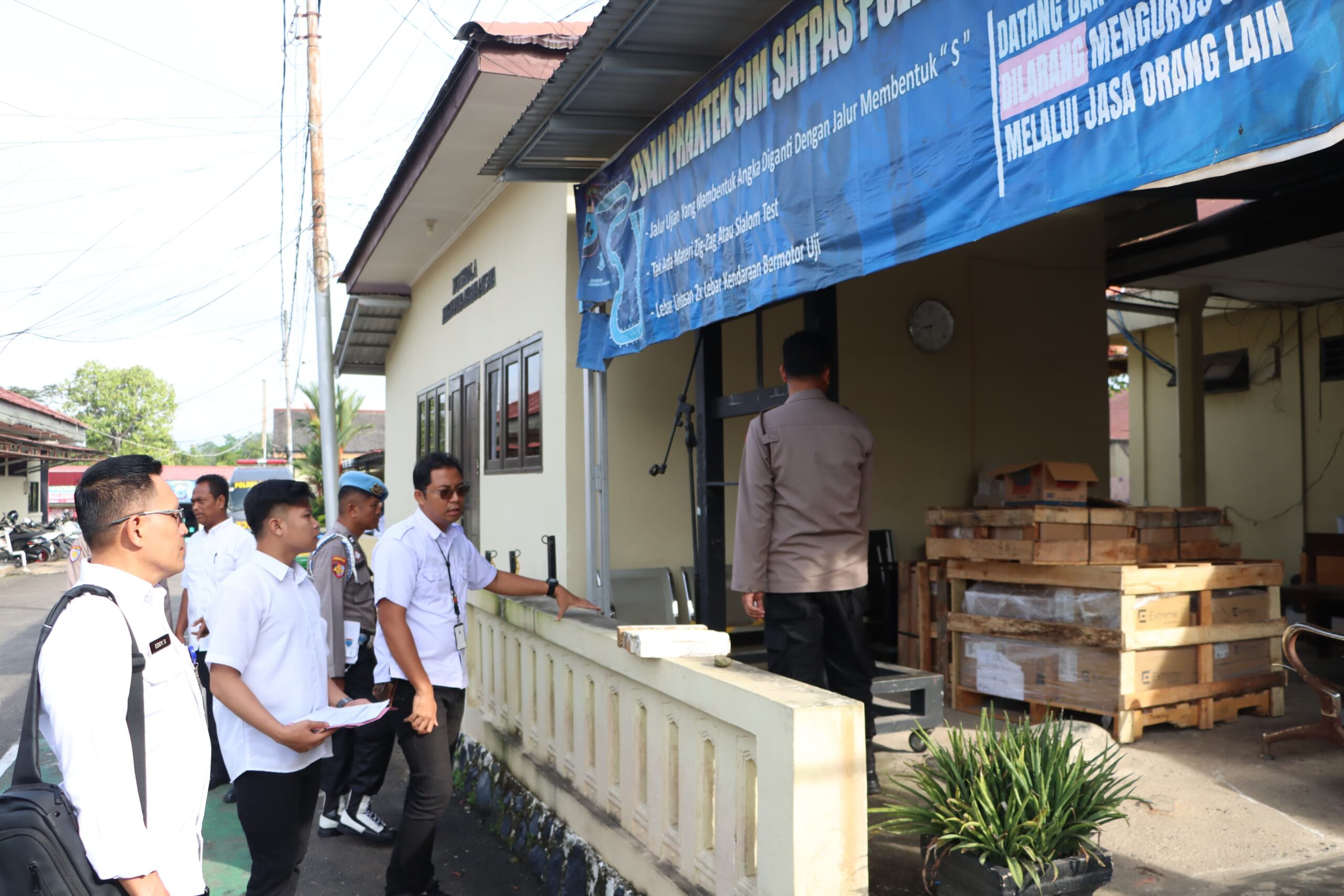 Polres Tabalong Terima Kunjungan Tim Penilai Lomba Kebersihan Mako dari ...